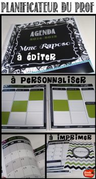 Planificateur de l'Enseignant - Profs & Soeurs