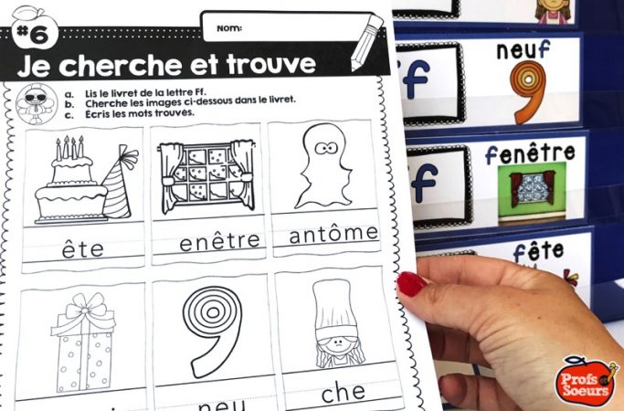 Ensemble complet de conscience phonologique - Profs & Soeurs