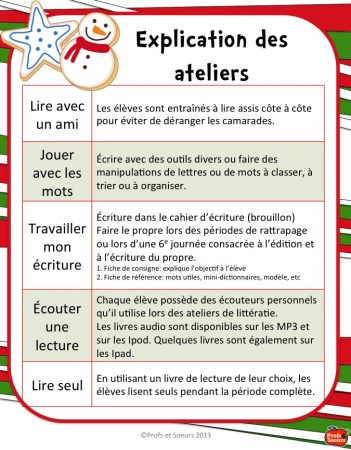 Atelier de littératie #6: Noël à travers le monde - Profs & Soeurs