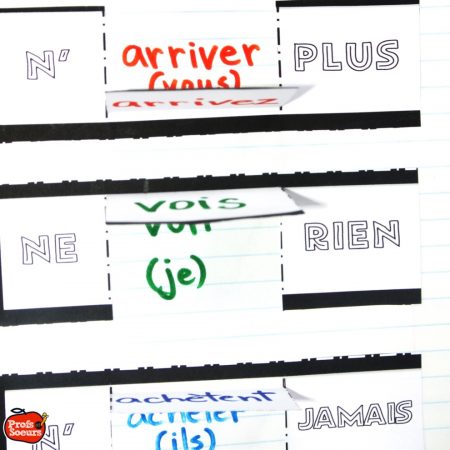 Cahier interactif # 3: Conjugaison des verbes - Profs & Soeurs