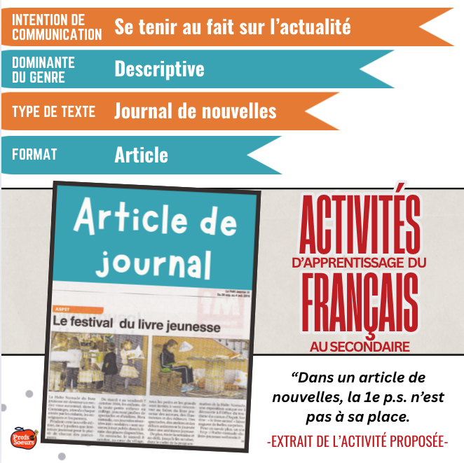 Blogue - Profs & Soeurs